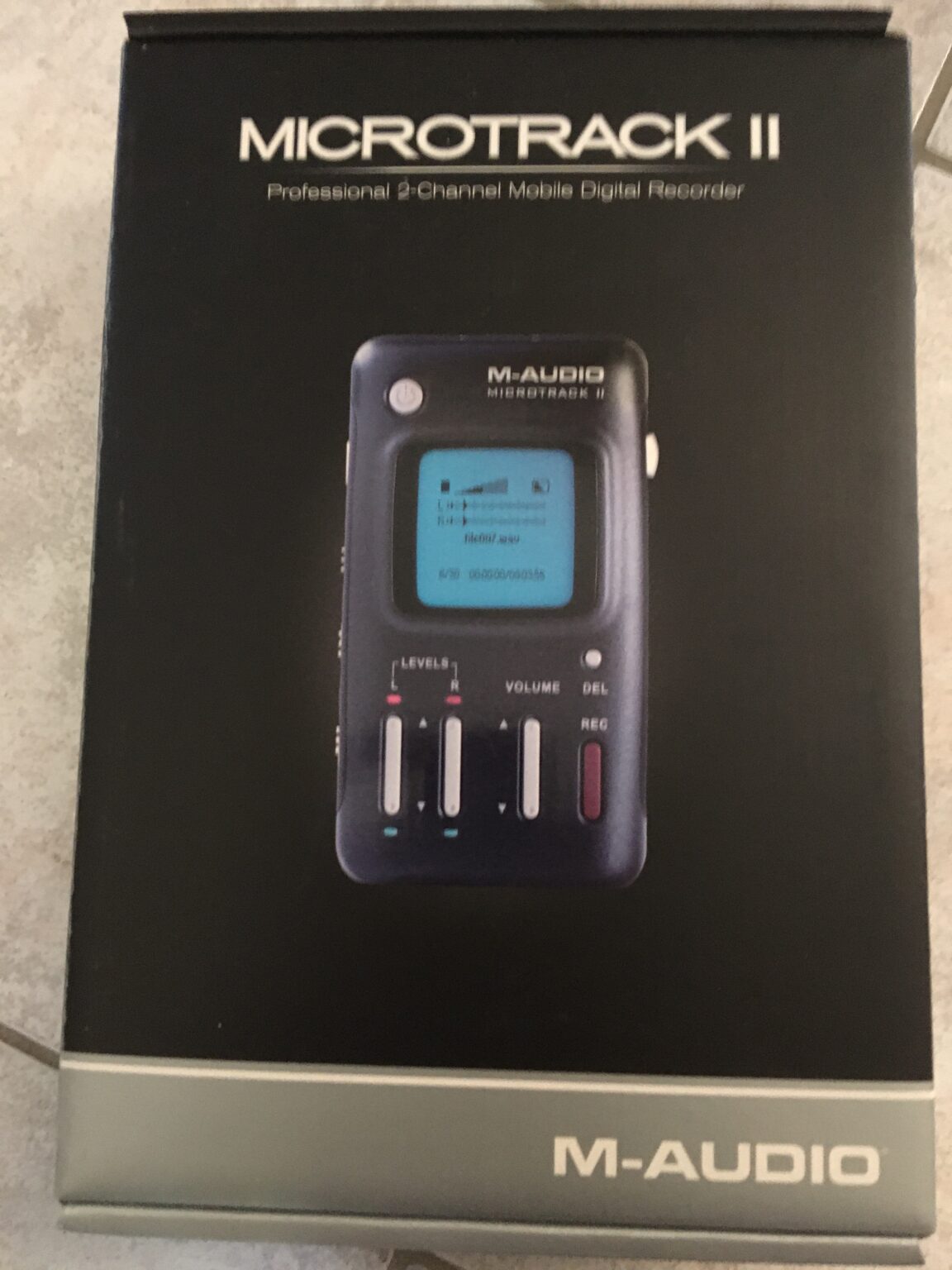 Enregistreur Micro Track II M Audio - By dreamX