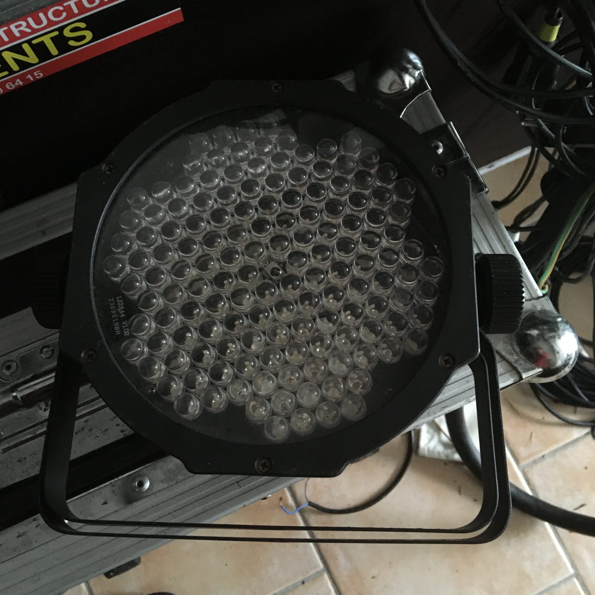 Projecteur PAR 56 Flat led RGB power - By dreamiX