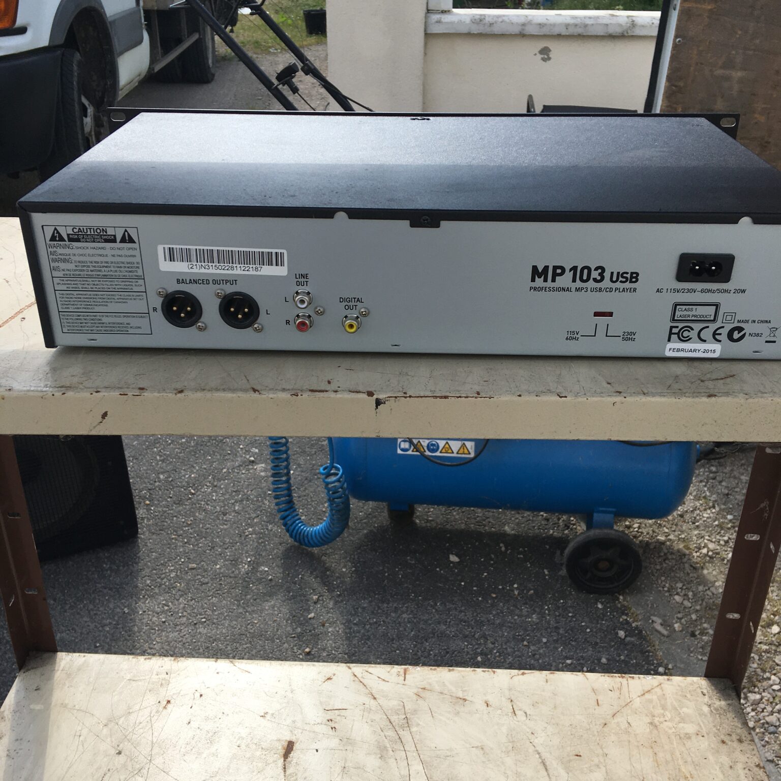 Lecteur CD MP 103 USB Numark – By dreamX