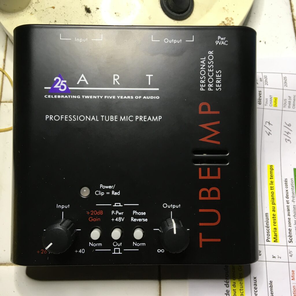 Tube MP ART Pré-ampli à lampe - By dreamiX