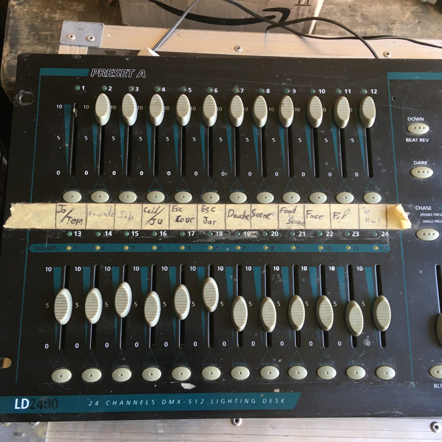 Console lumière DMX 12/24 Contest - By dreamiX