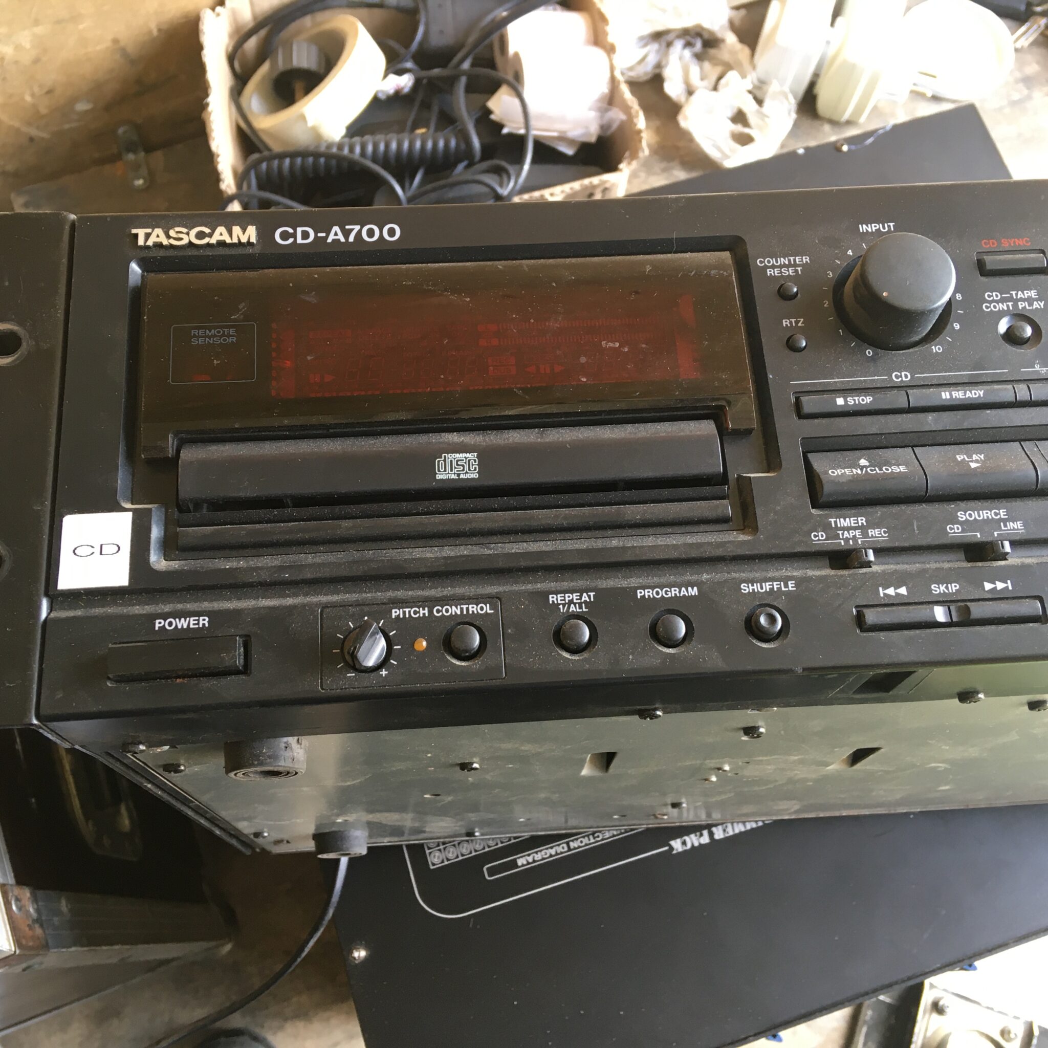 Platine K7/CD CD A 700 Tascam - By dreamiX