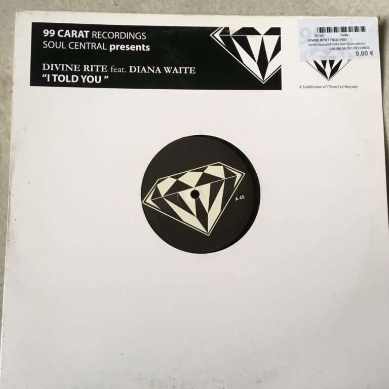 Divine Rite Disque Maxi 45 T - By dreamiX