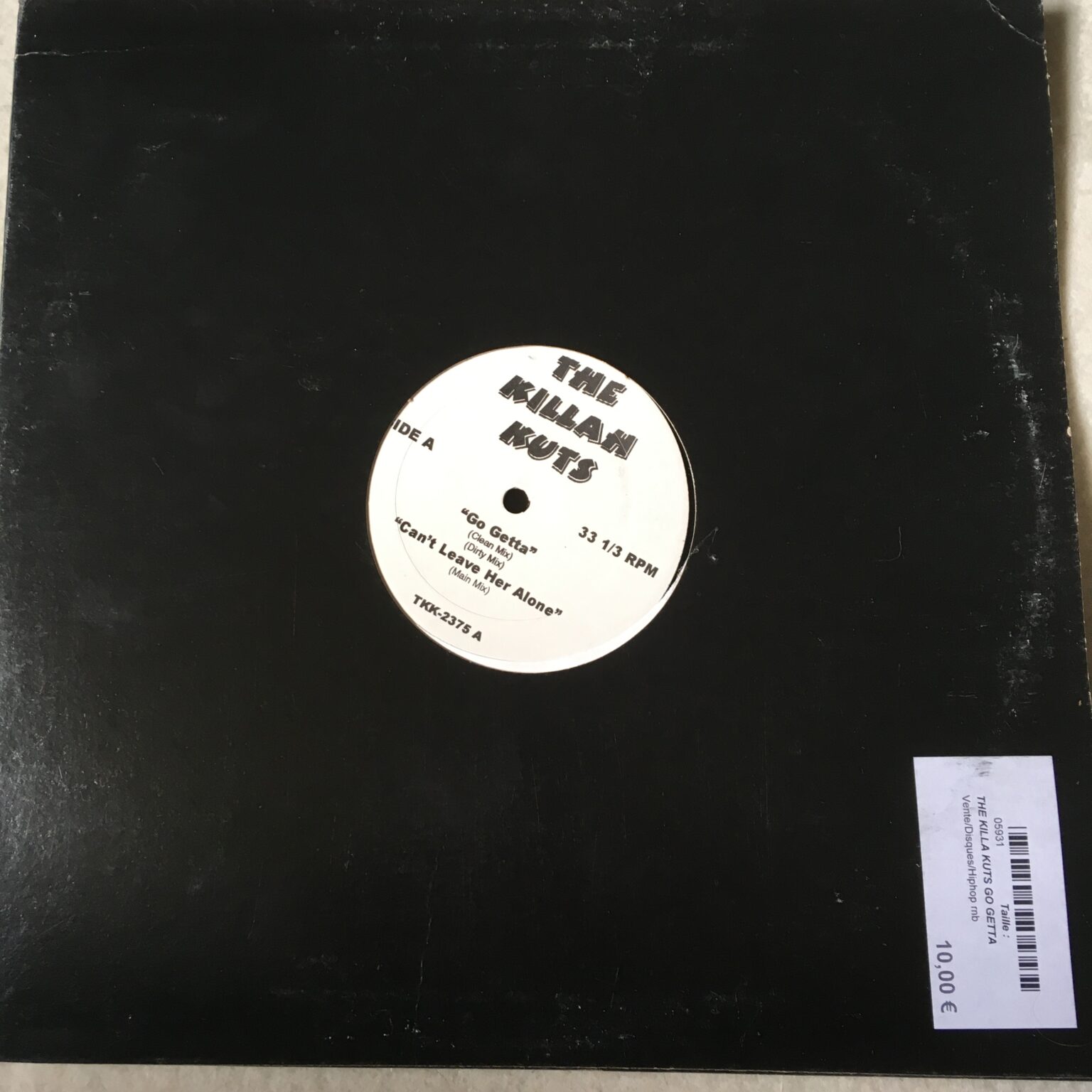 The Killians Cuts Disque Maxi 45 T - By dreamiX