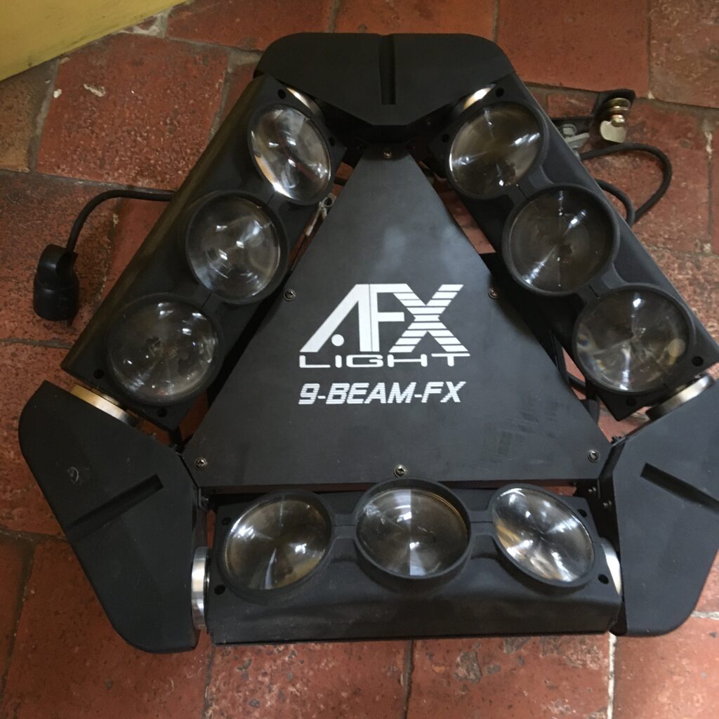 Effet 9 Beam led AFX Light - By dreamiX