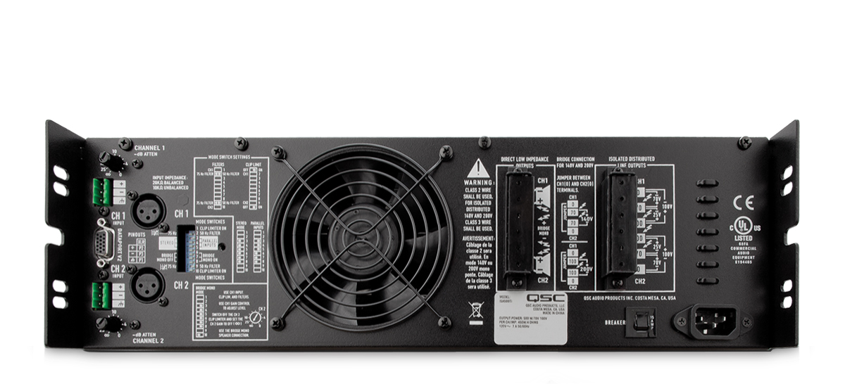 Ampli ISA 280 QSC - By dreamiX
