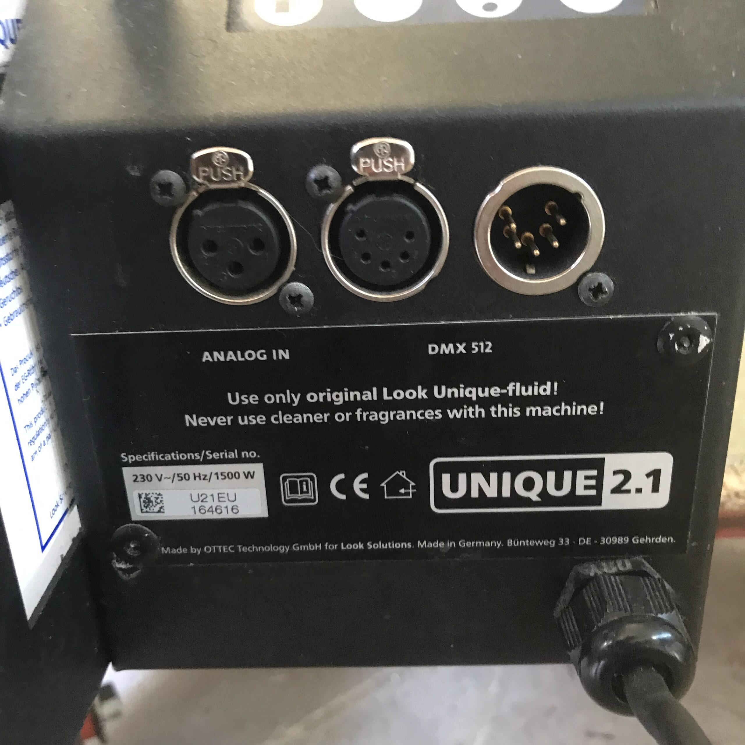 Machine à Brouillard 2.1 Look Unique - By dreamiX