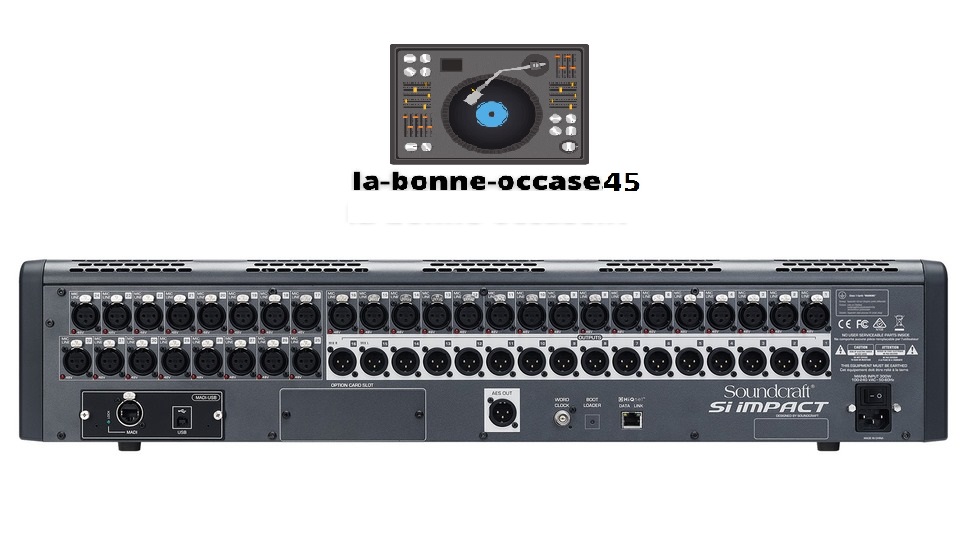 Console SI IMPACT 24 Soundcraft - By dreamiX